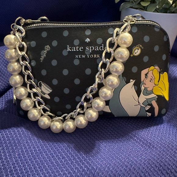 kate spade | Bags | Kate Spade Alice In Wonderland Repurposed Makeup ...